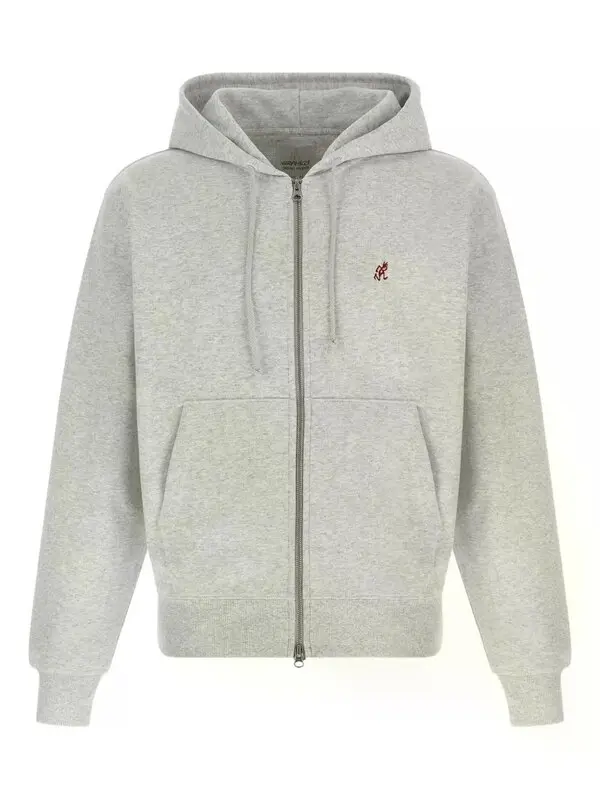 Gramicci Embroidered Zip-up Hoodie