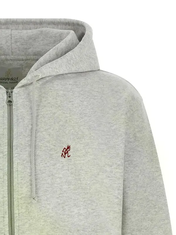 Gramicci Embroidered Zip-up Hoodie