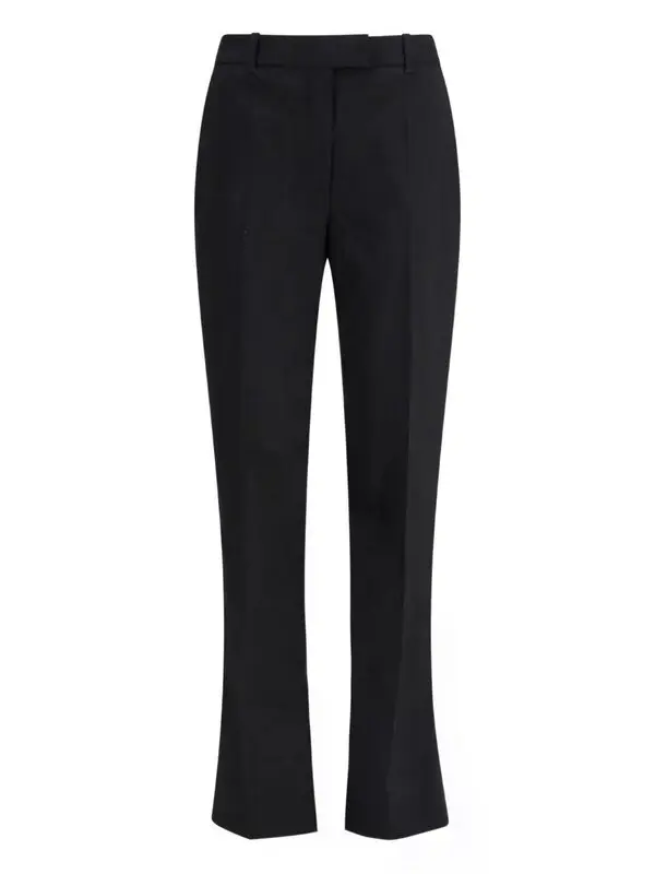 Alexander McQueen Pressed-crease Trousers