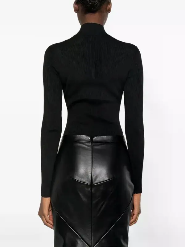 Givenchy High-neck Logo Bodysuit