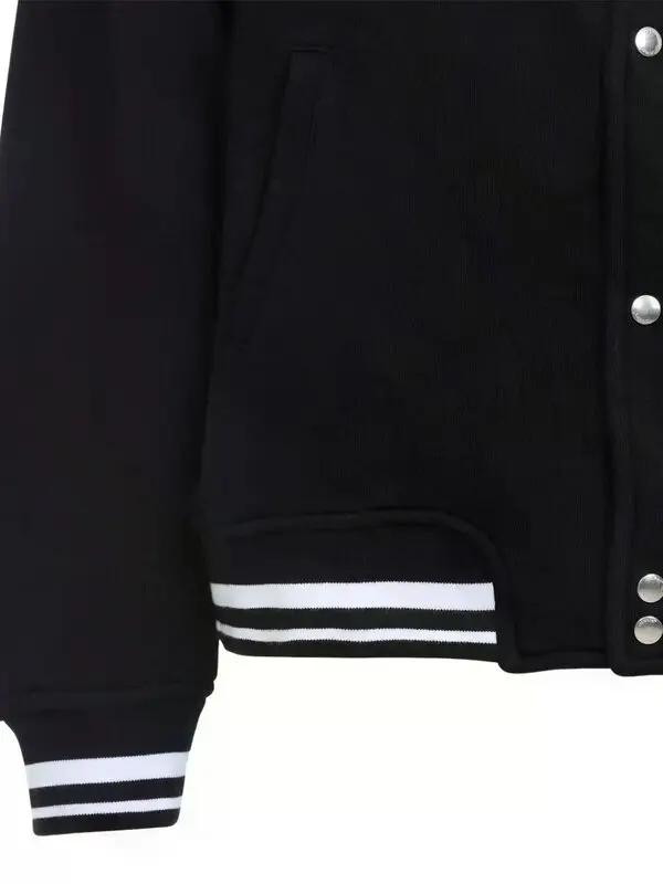 Off-White Logo-embroidered Hooded Jacket