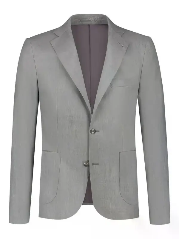 PAUL ZEIST Notched-lapel Single-breasted Suit - Grey