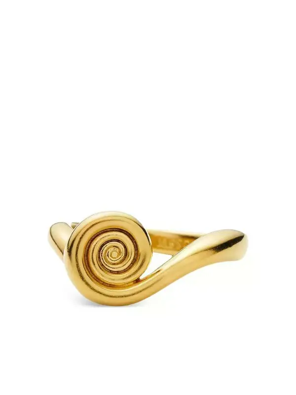 MISSOMA Spiral-motif Stacking Ring - Gold
