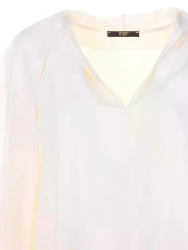 Seventy V-neck Split-sleeve Top