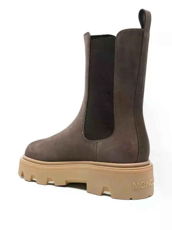 Moncler Aurea Chelsea Boots - Brown