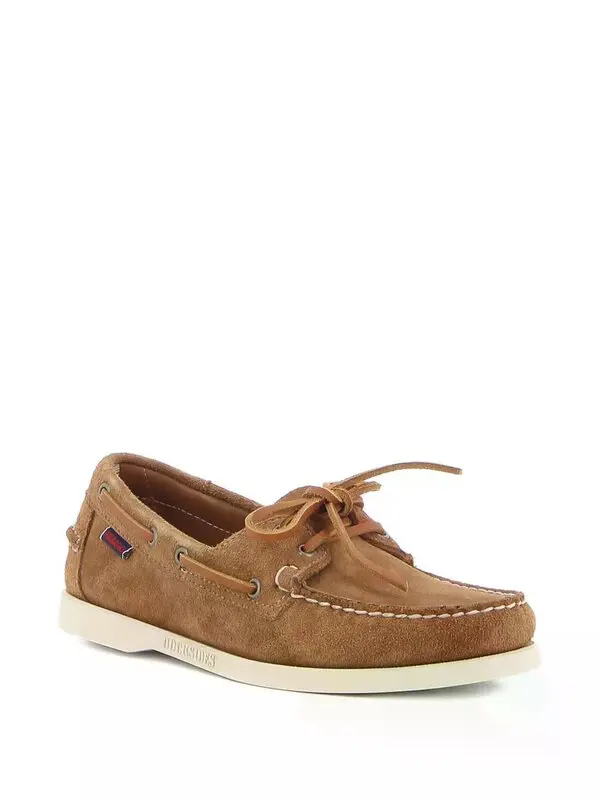SEBAGO Suede Boat Shoes - Brown