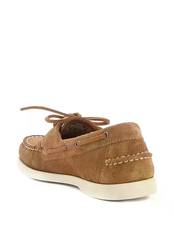 SEBAGO Suede Boat Shoes - Brown