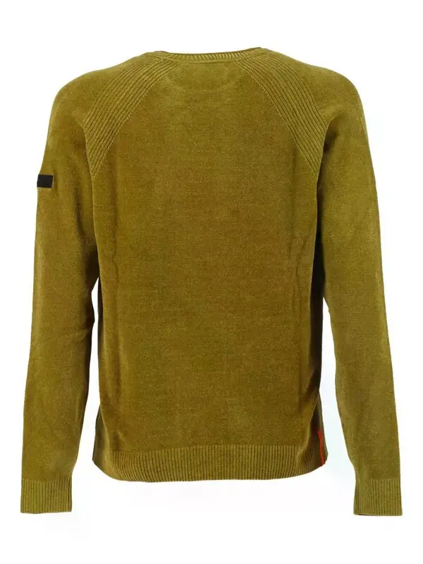 RRD Velvet Round-neck Sweater - Green