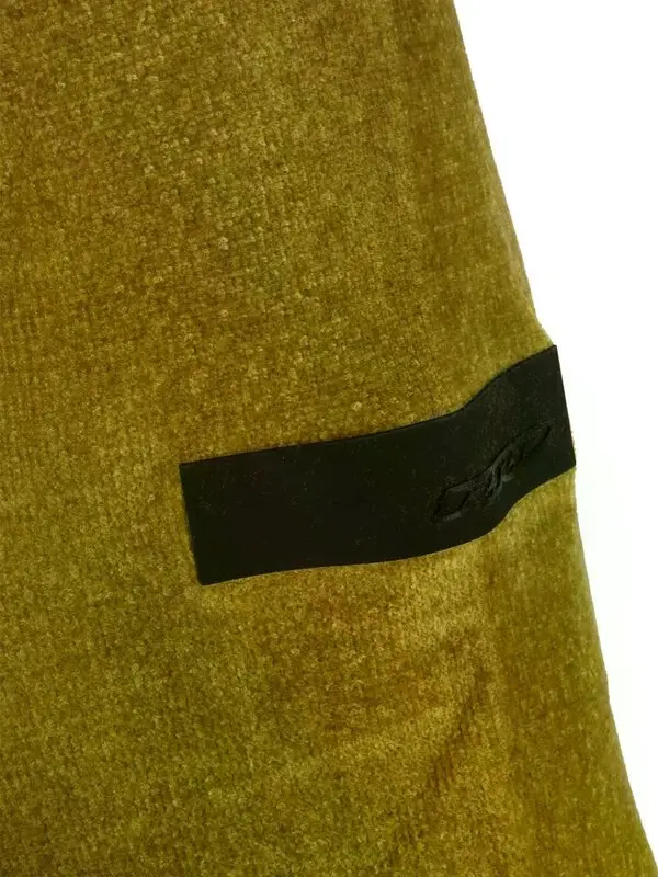 RRD Velvet Round-neck Sweater - Green
