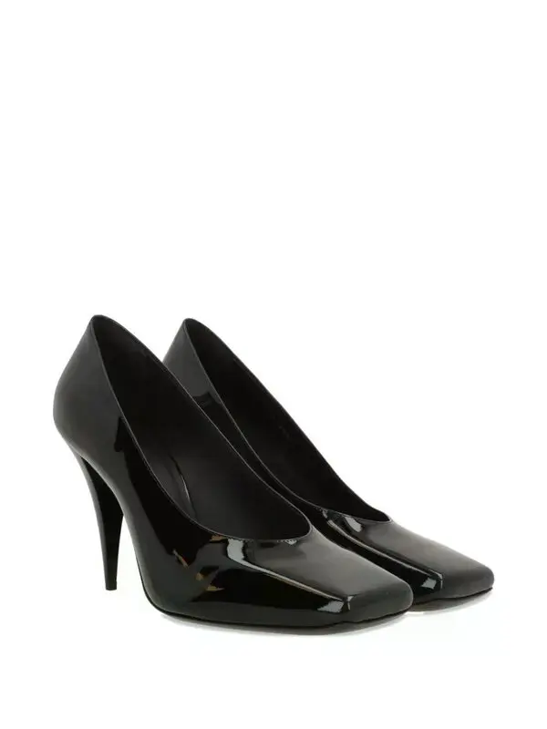 Givenchy 94mm Patent-leather Square-toe Heeled Pumps