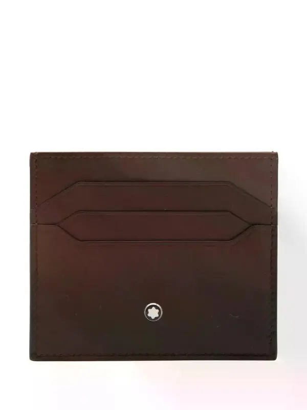 Montblanc Leather Cardholder - Brown