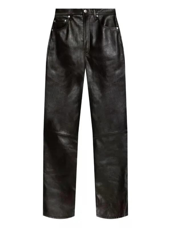 Rag & Bone Leather Panelled Trousers