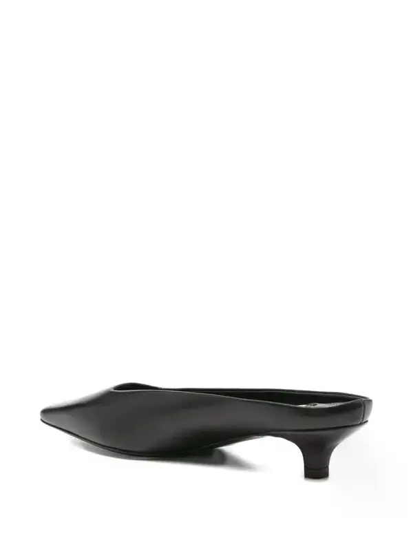 TOTEME Square-toe Leather Mules