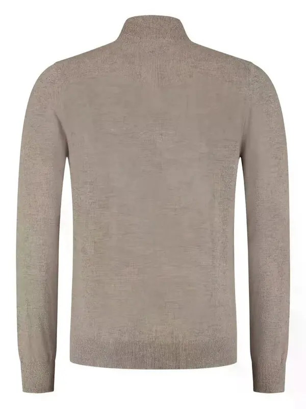 DORIANI Half-zip Sweater