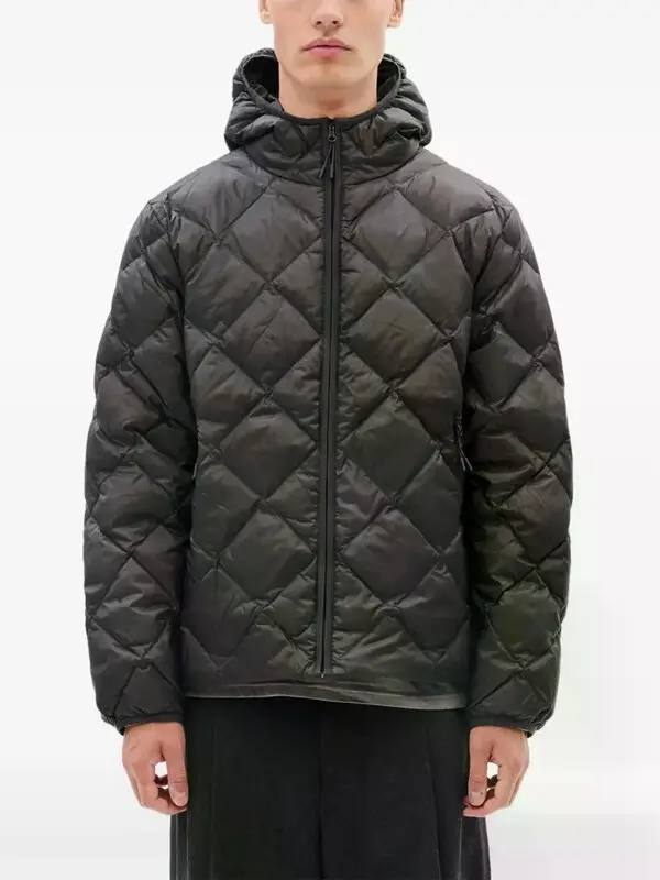 HIKING PATROL Quilted Padded Jacket - Black
