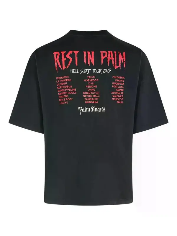 Palm Angels Rest In Palm Crew-neck T-shirt