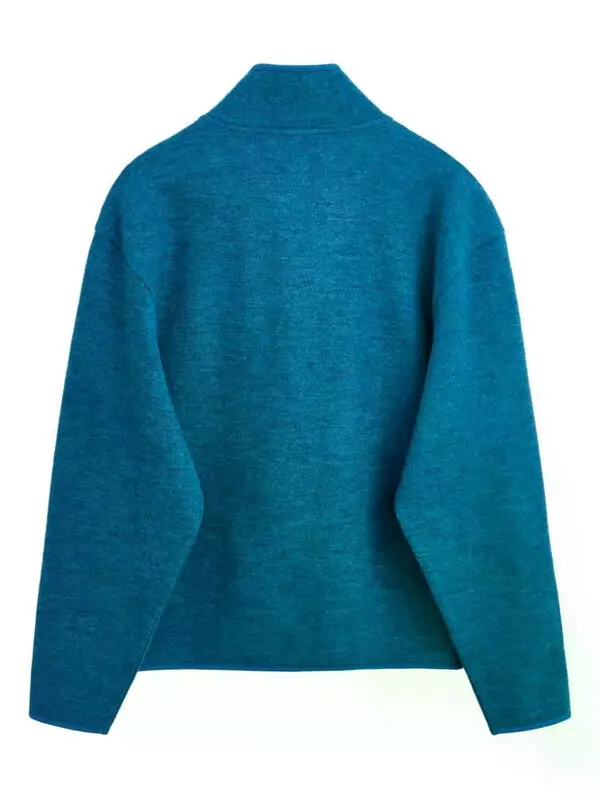 SUNFLOWER Half-zip Wool Sweatshirt