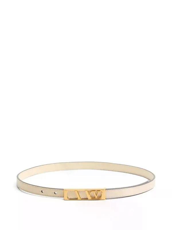 Valentino Garavani Vlogo Signature Belt - Neutrals