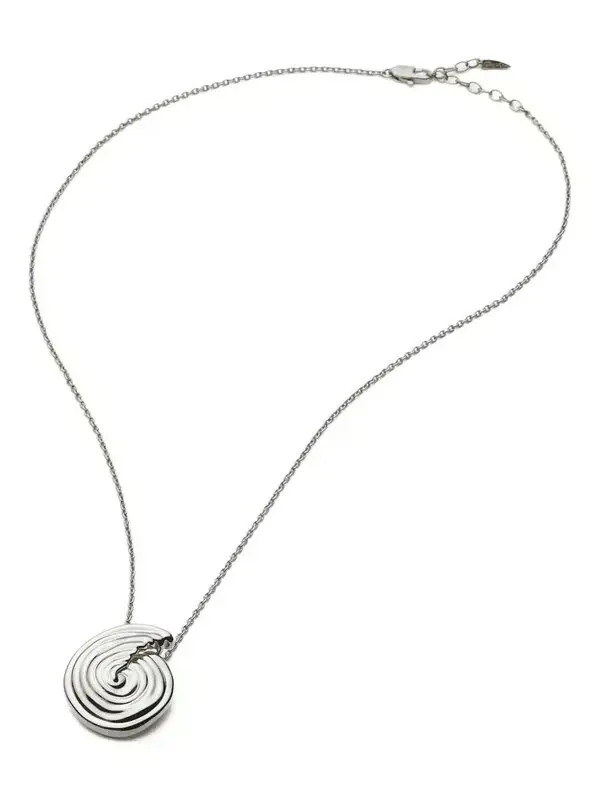 MISSOMA Spiral Pendant Necklace - Silver