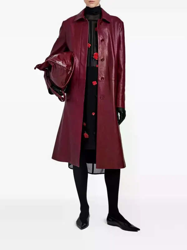 Proenza Schouler Leather Coat