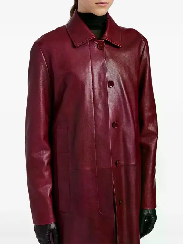 Proenza Schouler Leather Coat