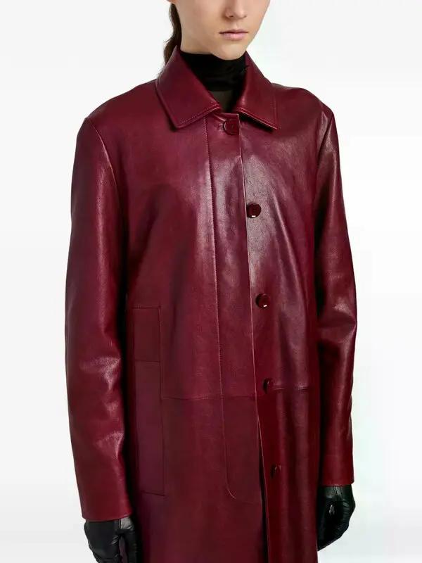 Proenza Schouler Leather Coat