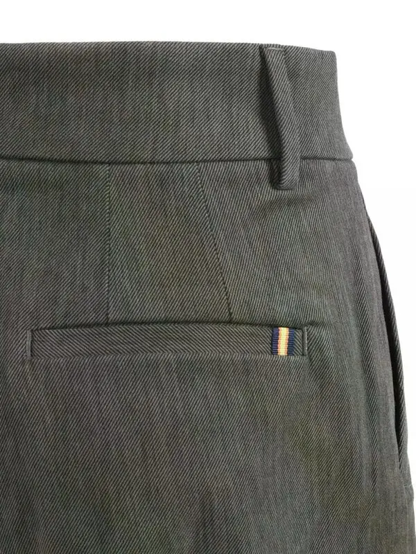 K-WAY Belt-loops Straight Trousers - Grey