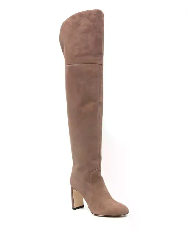 STUART WEITZMAN Suede Knee-high Boots