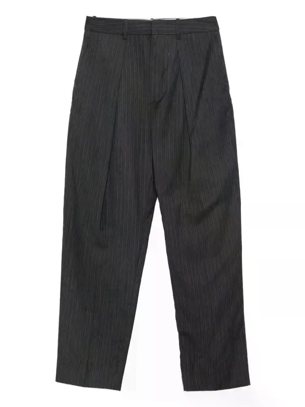 Soeur Pinstripe Virgin Wool Trousers