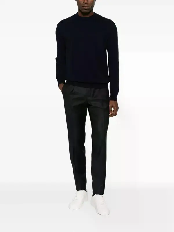 Alpha Studio Round-neck Cashmere Sweater