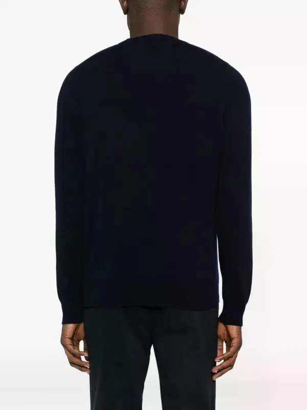 Alpha Studio Round-neck Cashmere Sweater