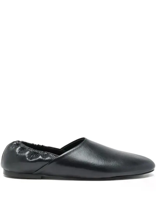 Proenza Schouler Elasticated-back Leather Slippers