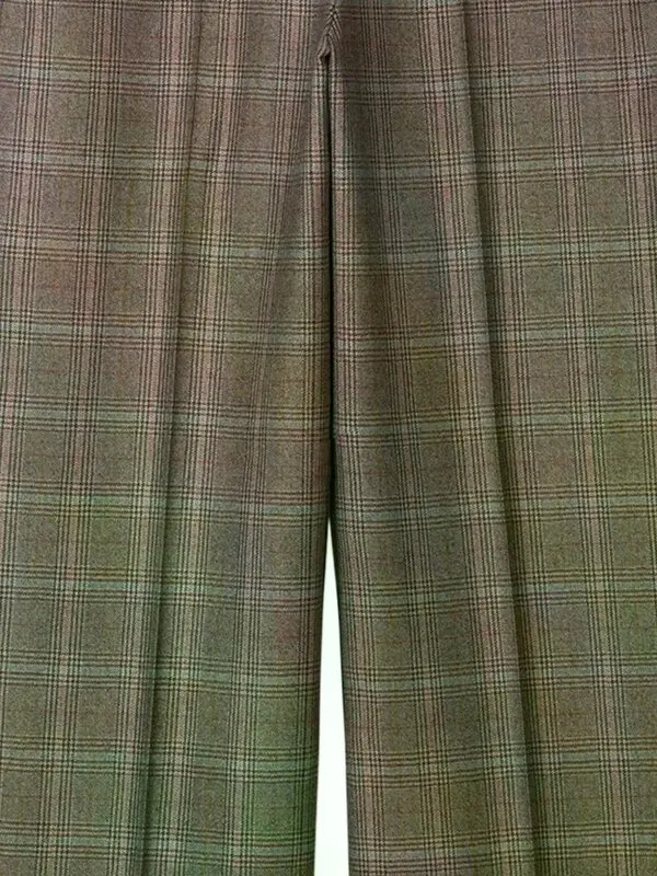 Eric Bompard Check-print Trousers