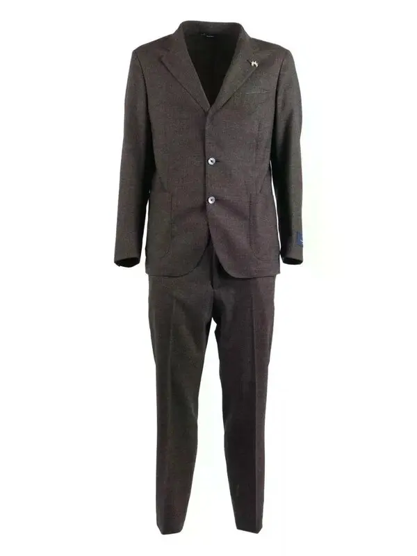 TOMBOLINI Single-breasted Suit - Brown