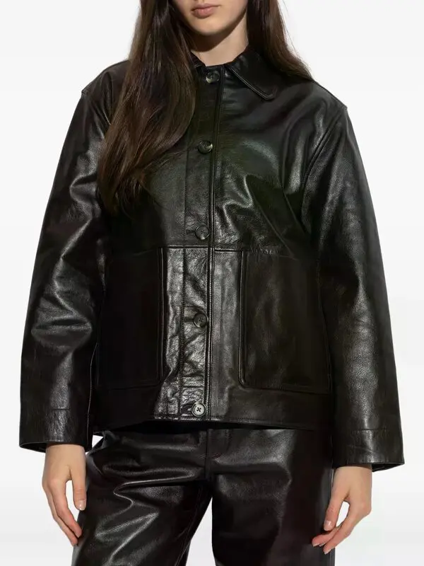 Rag & Bone Panelled Leather Jacket