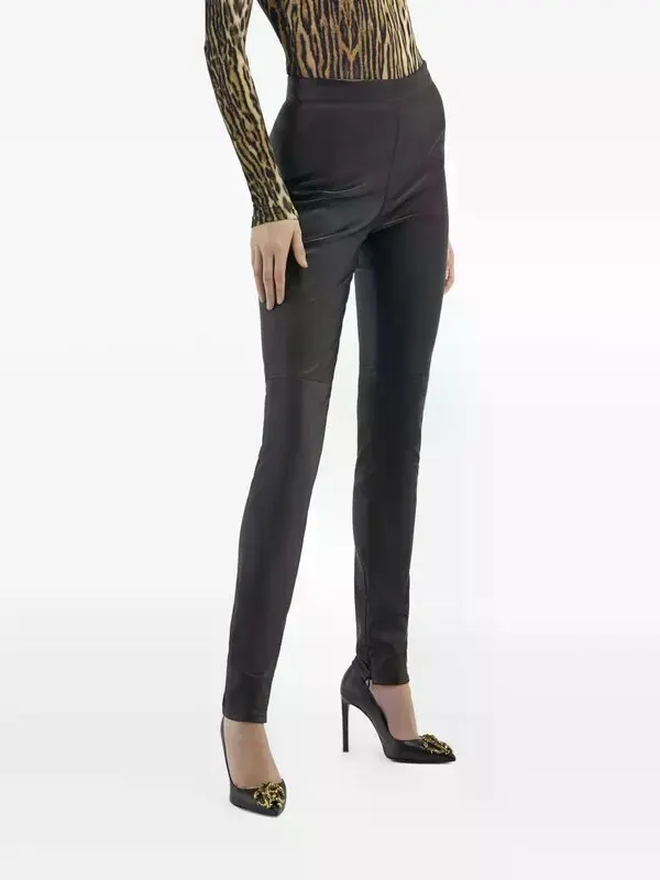 Roberto Cavalli Leather Trousers