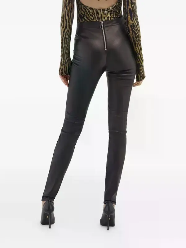 Roberto Cavalli Leather Trousers