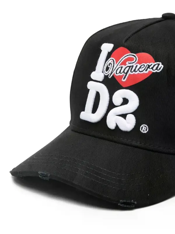 Dsquared2 Distressed Logo Cap
