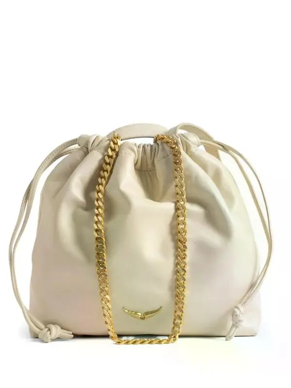 Zadig&Voltaire Chain-embellished Drawstring Bag