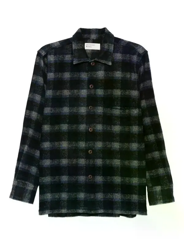 Universal Works Checked Wool Shirt