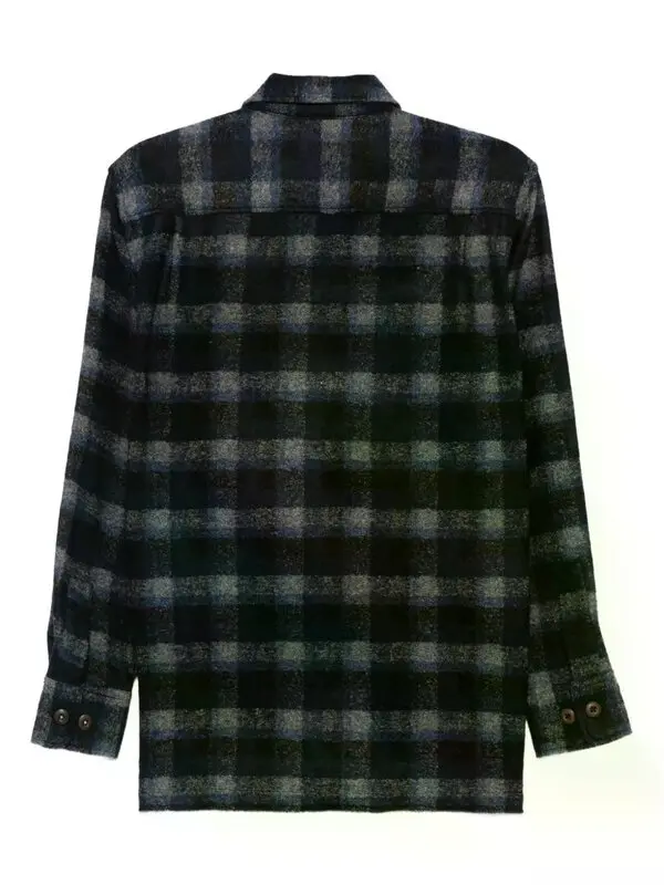 Universal Works Checked Wool Shirt