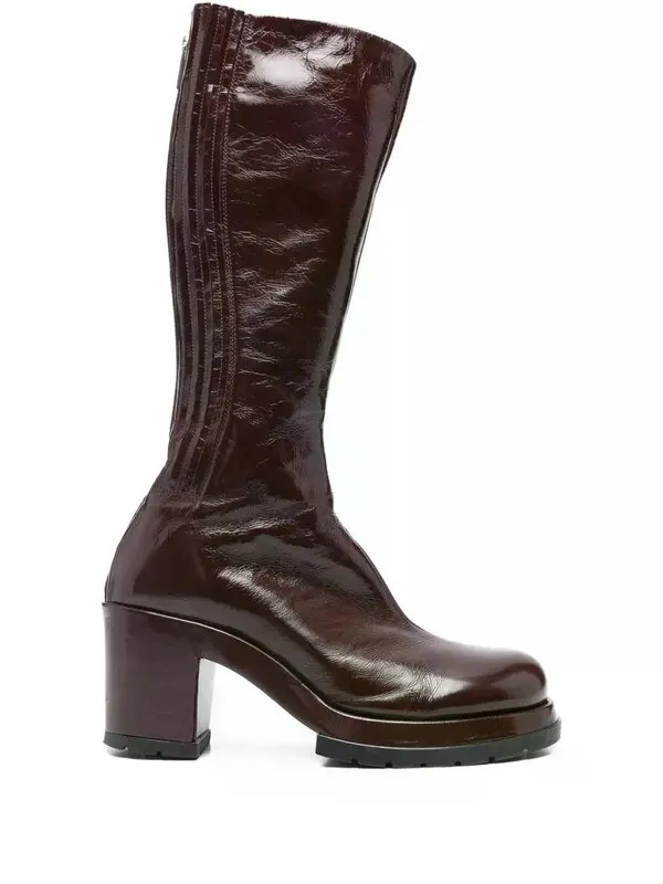 SAPIO Leather Knee-high Boots