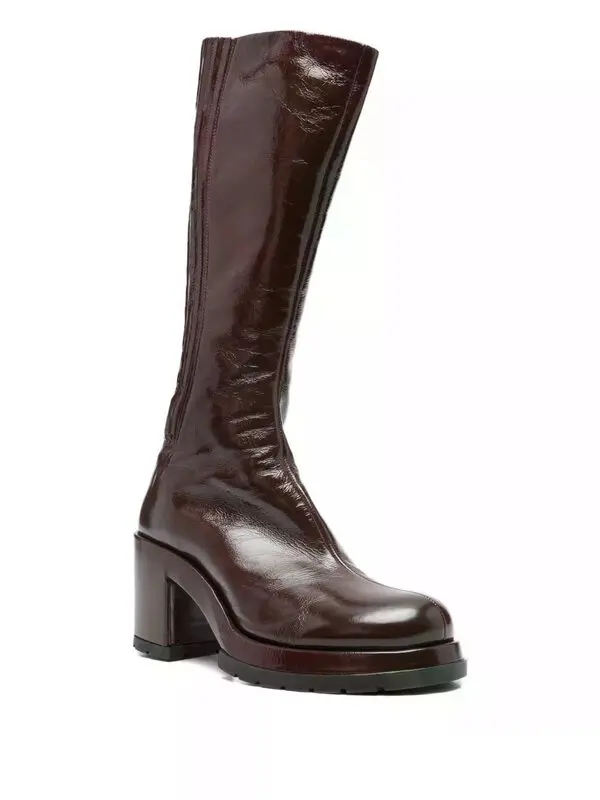 SAPIO Leather Knee-high Boots