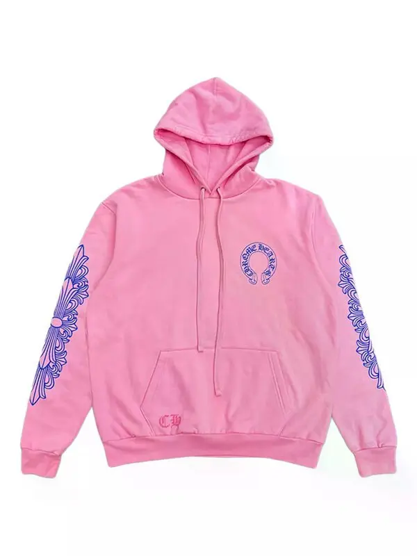 Chrom hearts ピンク フーディ Buy Chrome Hearts T Bar Logo Hoodie 'Pink/Red' - 1383