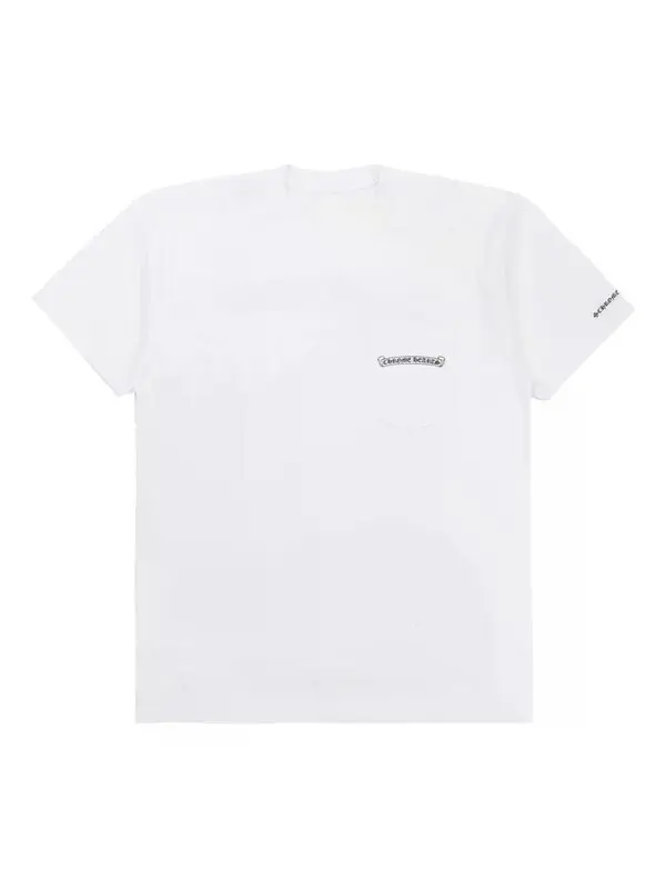 Chrome Hearts Scroll Logo T-shirt - White