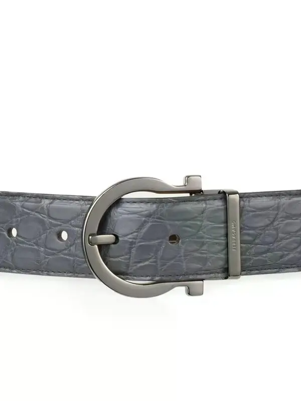 FERRAGAMO Adjustable Gancini Belt