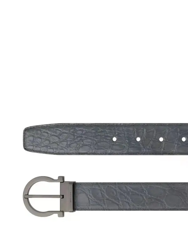 FERRAGAMO Adjustable Gancini Belt