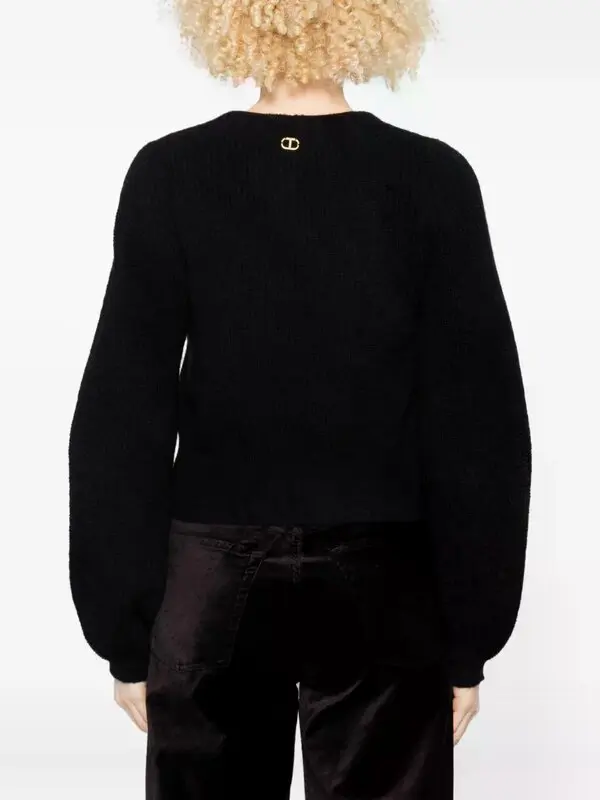 TWINSET V-neck Long-sleeve Sweater