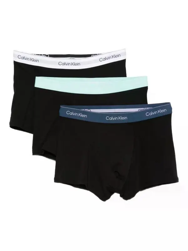 Calvin Klein Pack Of Three Boxers - Black