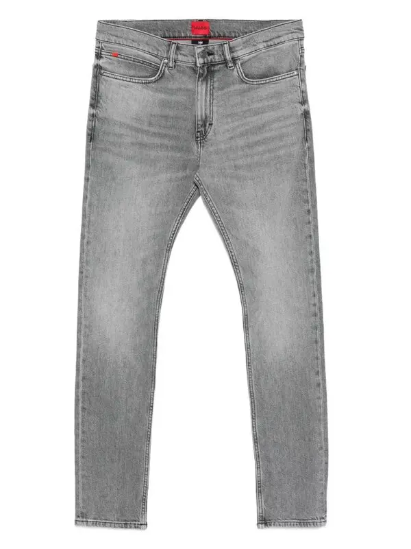 Hugo Logo-plaque Straight Leg Jeans